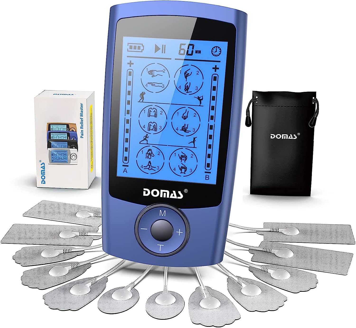 TENS Unit Muscle Stimulator Electronic Pulse Massage Device Can Reliev ...